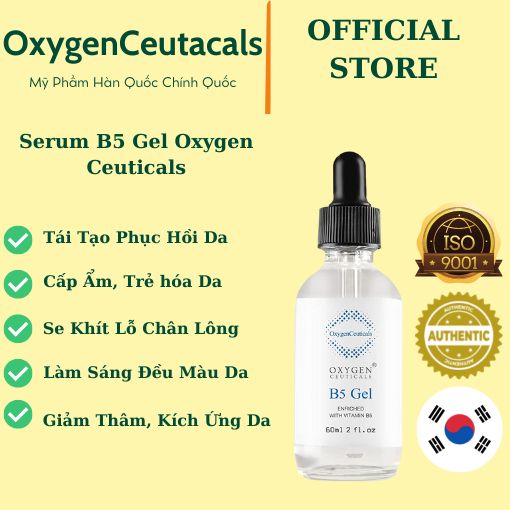 Serum B5 Oxygen Ceuticals Hàn Quốc - Tosowoong.vn- Mỹ Phẩm Tosowoong
